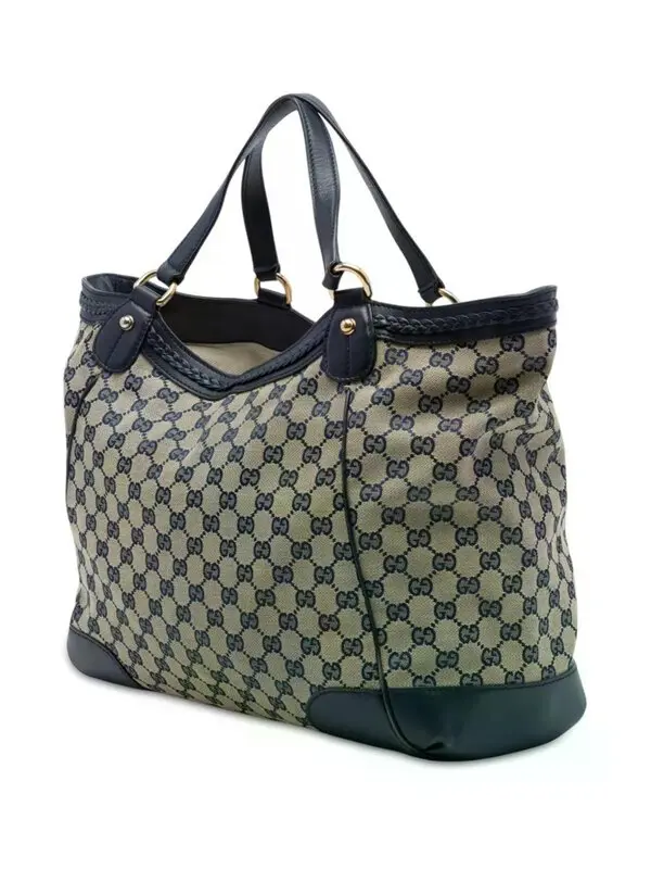 Gucci 2016-2026 Medium Gg Canvas Brick Lane Tote Bag