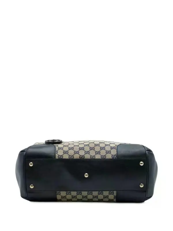 Gucci 2016-2026 Medium Gg Canvas Brick Lane Tote Bag