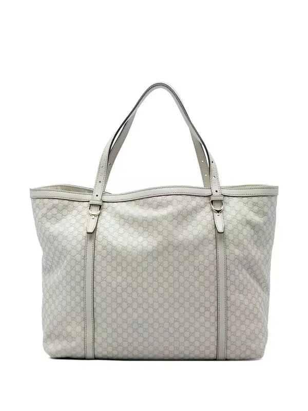 Gucci 2016-2026 Microguccissima Nice Tote Bag - Brown