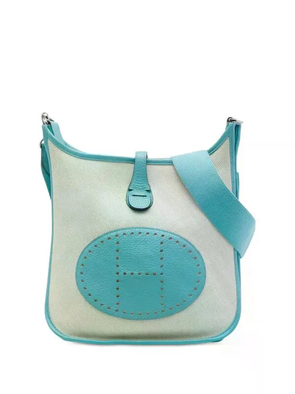 Hermès 2014 Toile And Clemence Evelyne Iii 29 Crossbody Bag - Neutrals