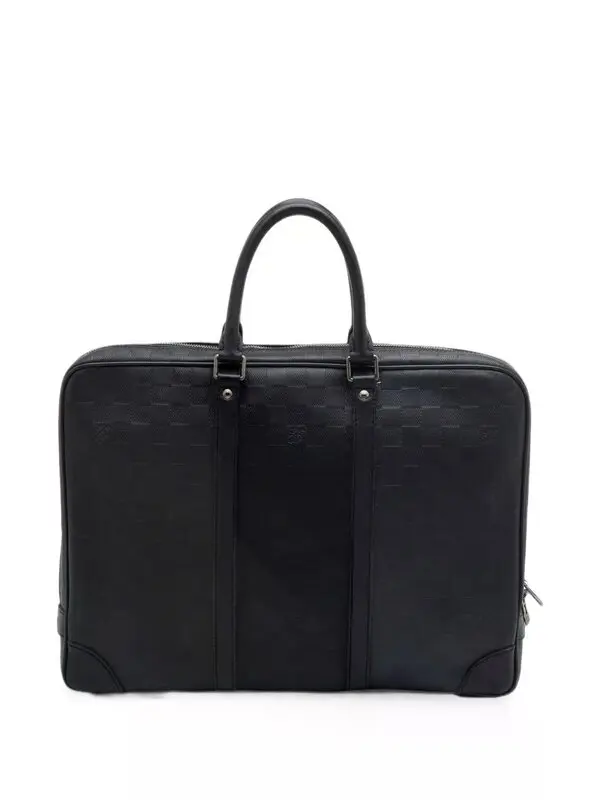 LOUIS VUITTON 2012 Document Business Damier Infini Leather Laptop Bag
