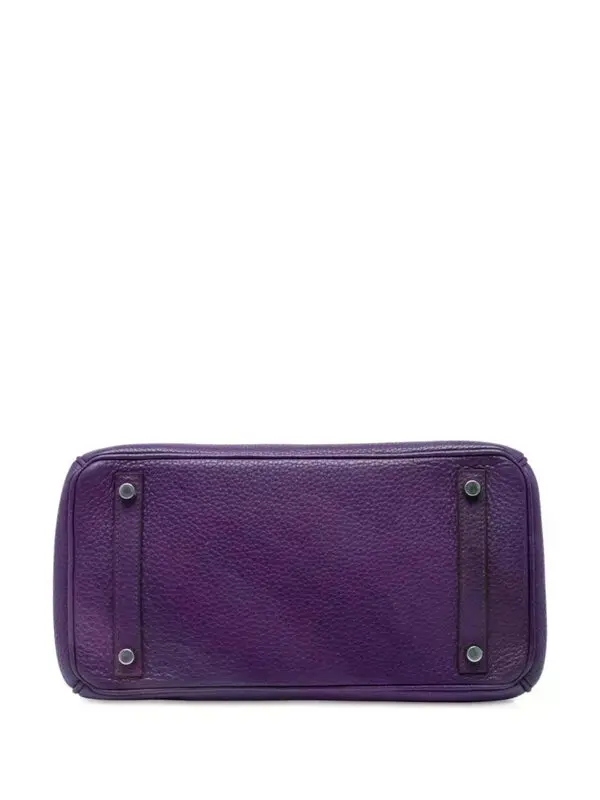 Hermès 2014 Clemence Birkin 30 Handbag - Purple