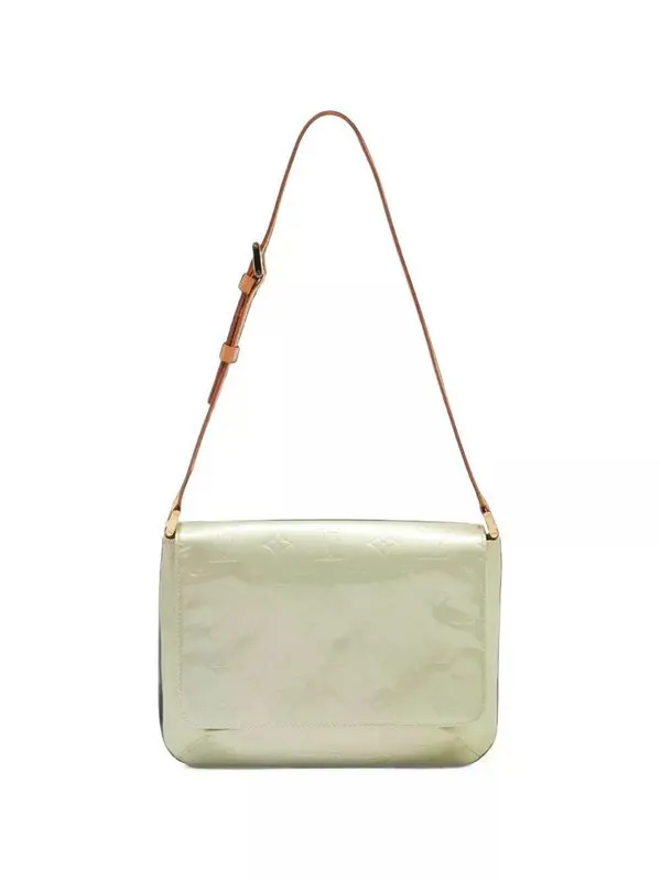 LOUIS VUITTON 2001 Thompson Street Monogram Vernis Shoulder Bag - Green