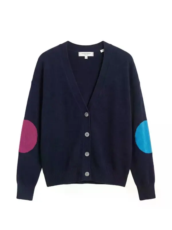 Chinti & Parker Elbow-patch Cardigan
