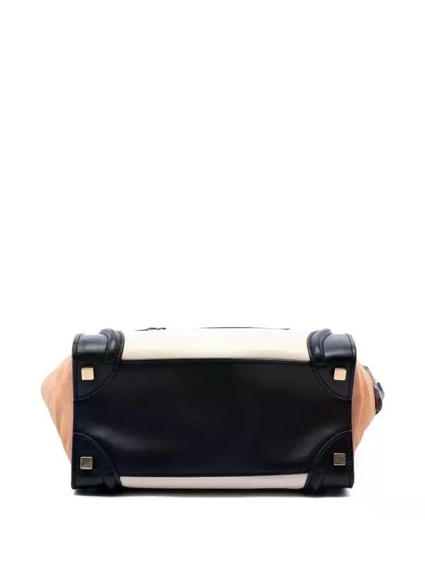 Celine Luggage Tote Bag - White
