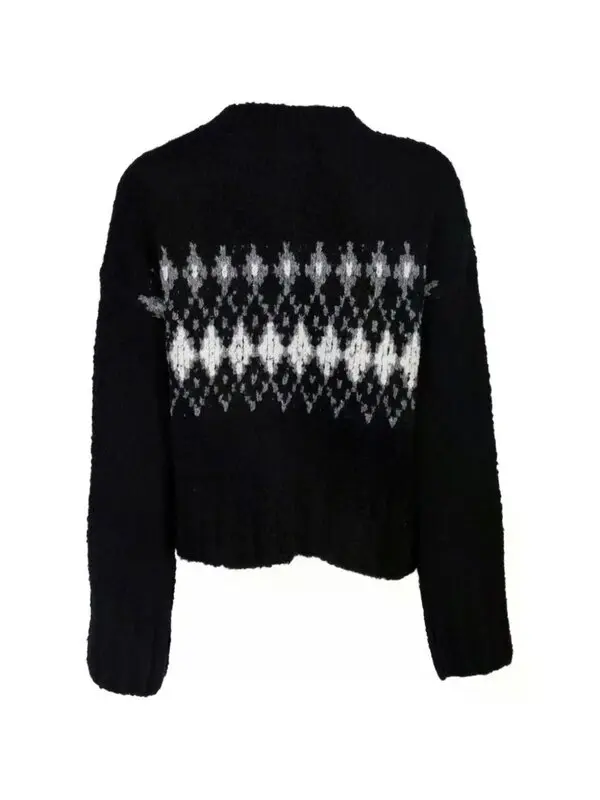 Altuzarra Haven Wool Cardigan With Fair Isle Intarsia