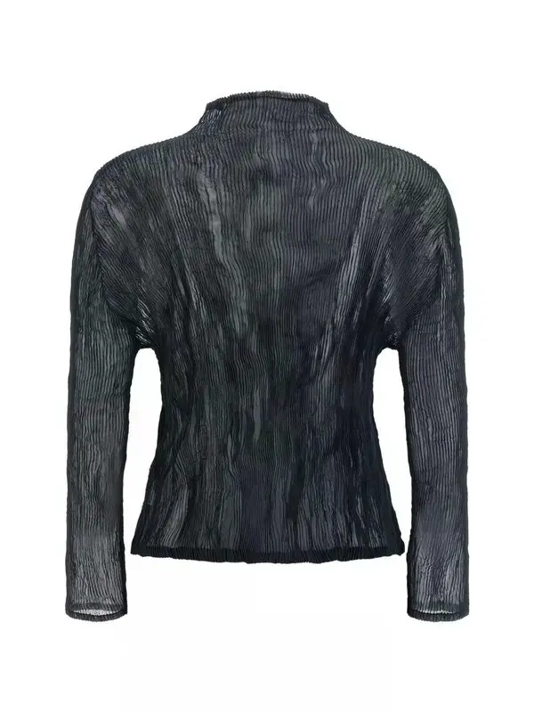 Issey Miyake Chiffon Twist 1 Zip-up Sweatshirt