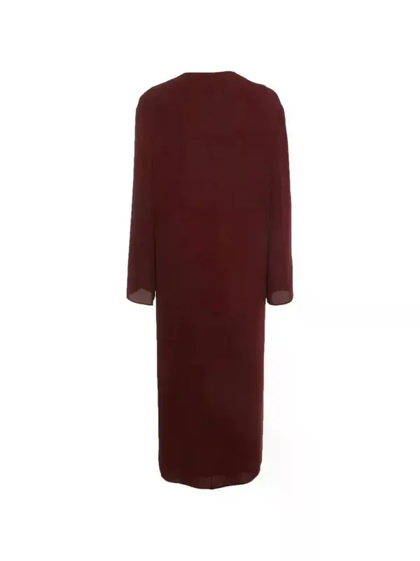 Valentino Garavani Tie-front Midi Dress - Red