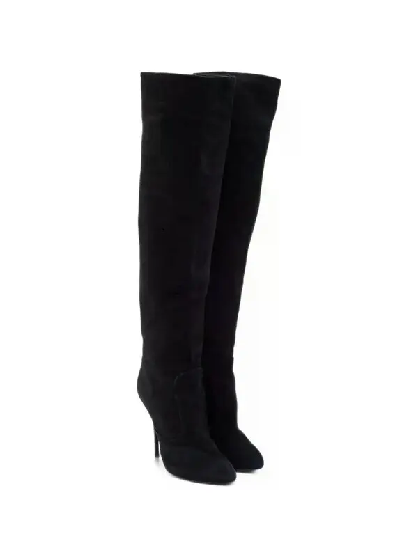 GIUSEPPE ZANOTTI Knee-high Suede Boots