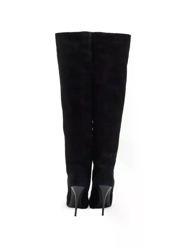 GIUSEPPE ZANOTTI Knee-high Suede Stiletto Boots