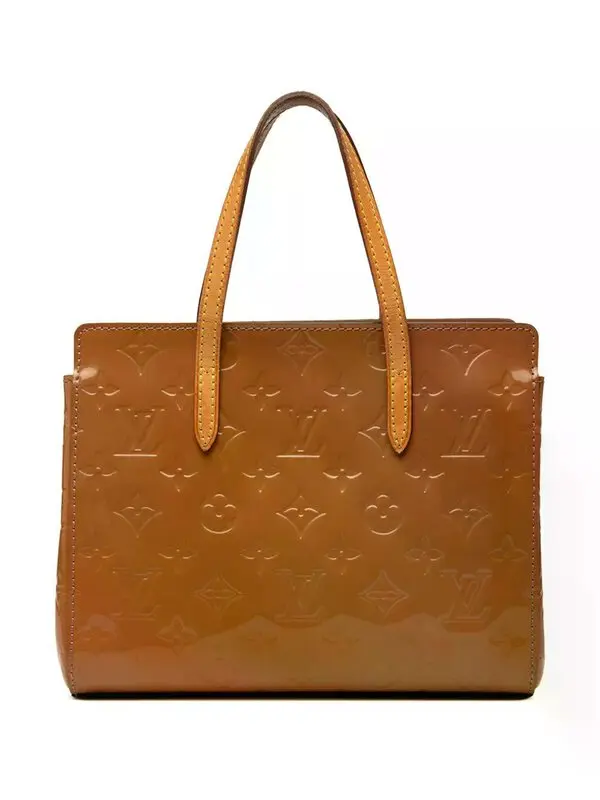 LOUIS VUITTON 2013 Monogram Vernis Catalina Bb Handbag - Brown