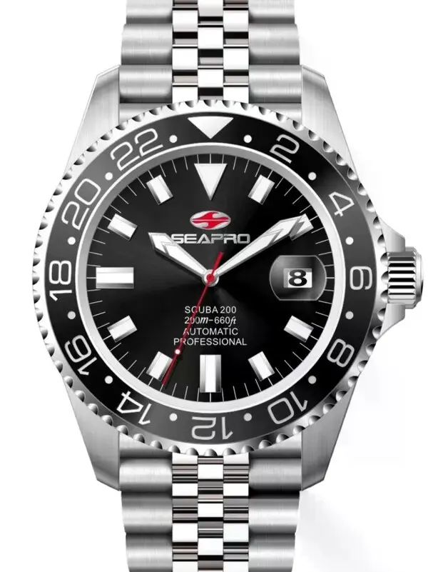 SEAPRO Grand Meridian Watch - Black