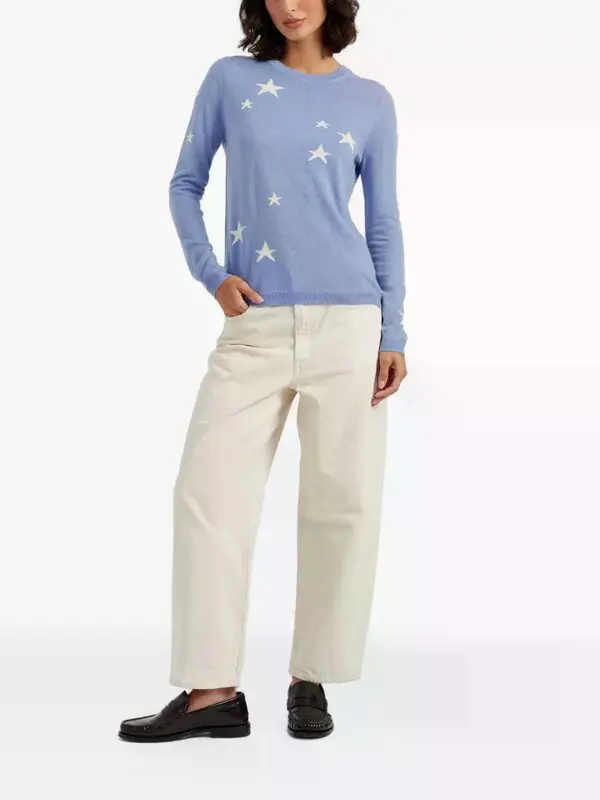 Chinti & Parker Star-intarsia Sweater