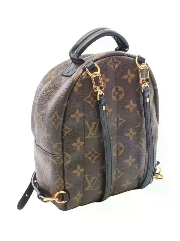 LOUIS VUITTON 2018 Monogram Mini Palm Springs Backpack