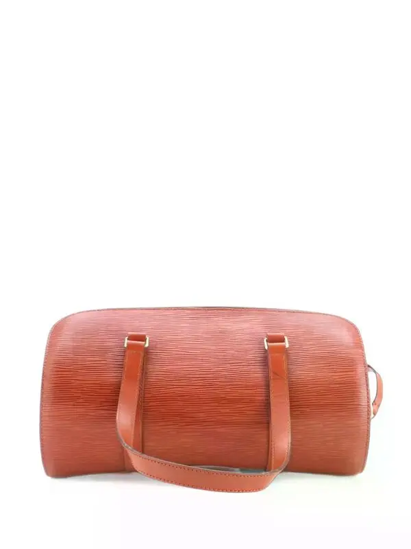 LOUIS VUITTON Soufflot Epi Leather Handbag - Brown