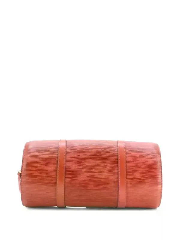LOUIS VUITTON Soufflot Epi Leather Handbag - Brown