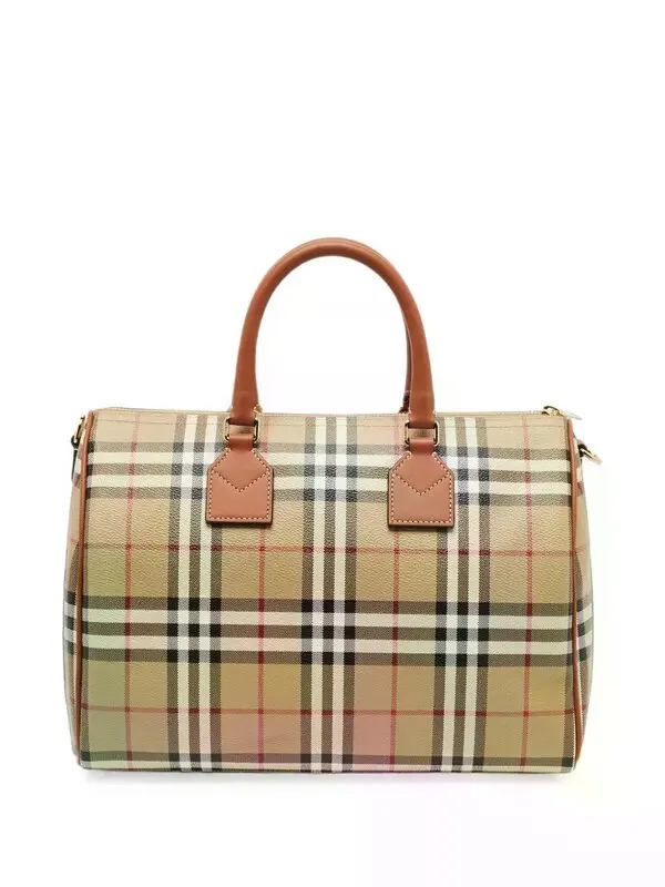Burberry Vintage Check Bowling Bag