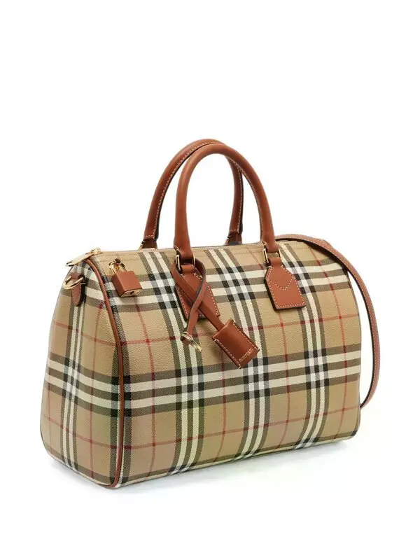 Burberry Vintage Check Bowling Bag