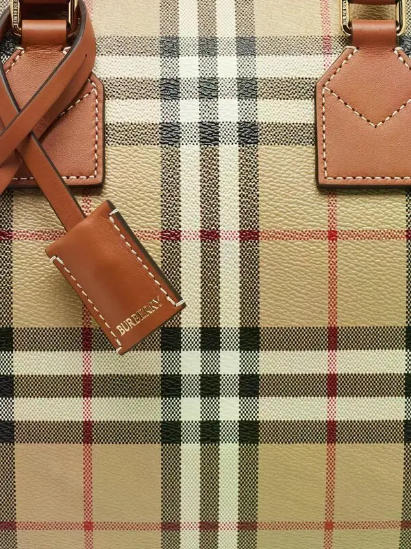 Burberry Vintage Check Bowling Bag