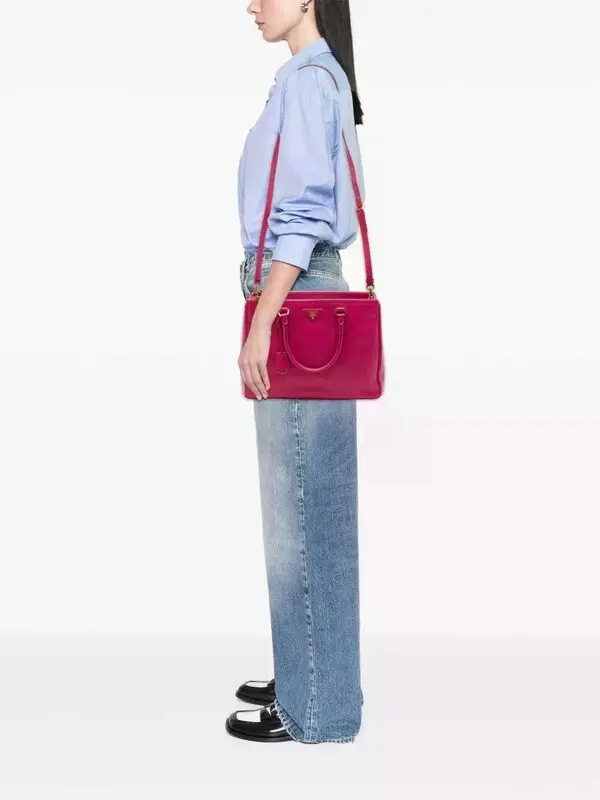 Prada Saffiano Lux Galleria Double Zip Tote