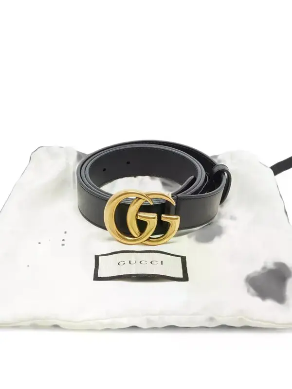 Gucci Gg Marmont Buckle Belt