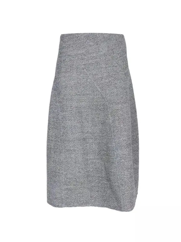 Proenza Schouler Gaelle Panelled Midi Skirt - Grey