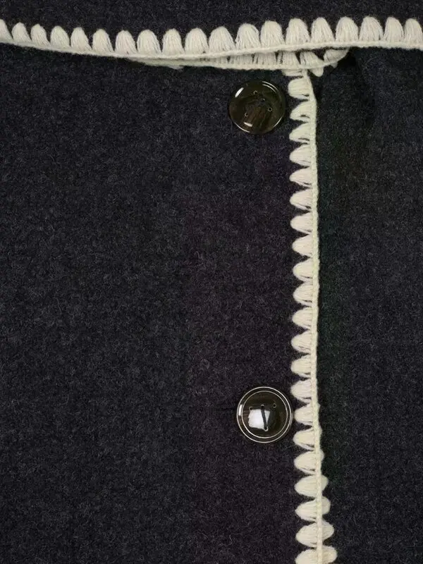 TOTEME Embroidered Scarf-detail Jacket