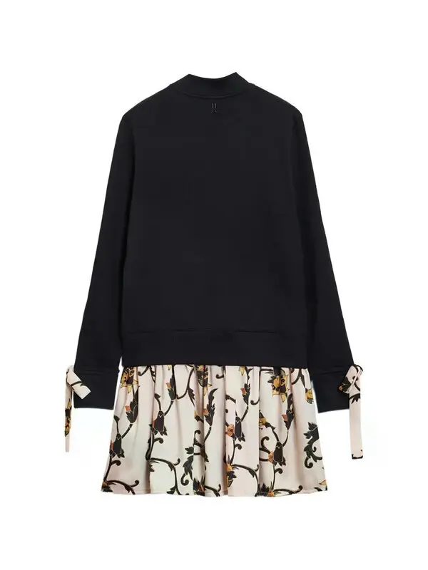 La DoubleJ Sporty Dress With Floral Print Skirt