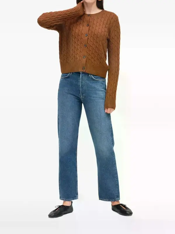 Chinti & Parker Cashmere Cable-knit Cardigan