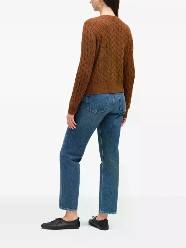 Chinti & Parker Cashmere Cable-knit Cardigan