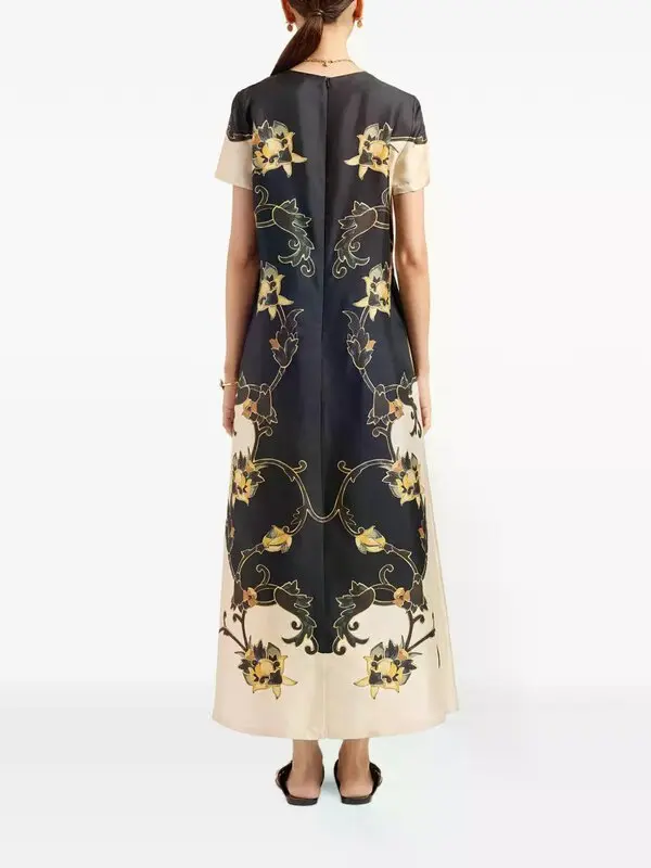 La DoubleJ Swing Dress With Buttercup Placée Print