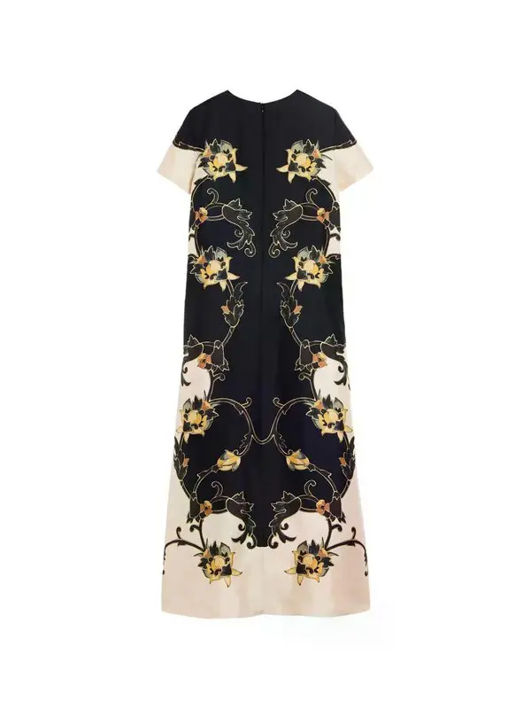 La DoubleJ Swing Dress With Buttercup Placée Print