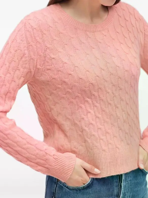 Chinti & Parker Cable-knit Cashmere Sweater