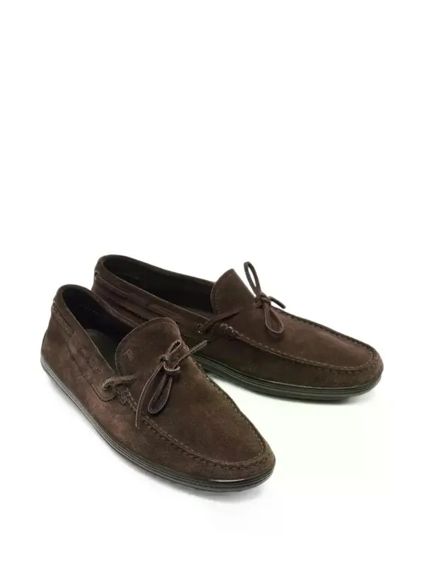 TOD'S Bow-detail Loafers