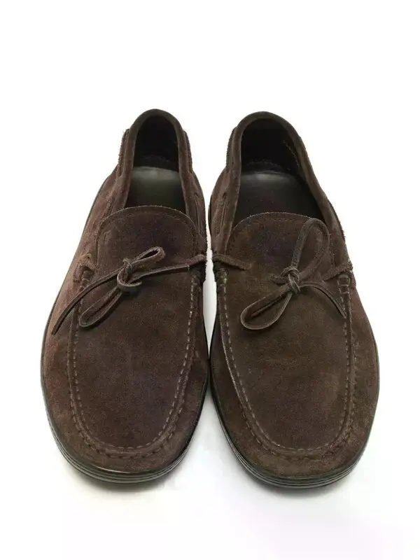 TOD'S Suede Slip-on Loafers