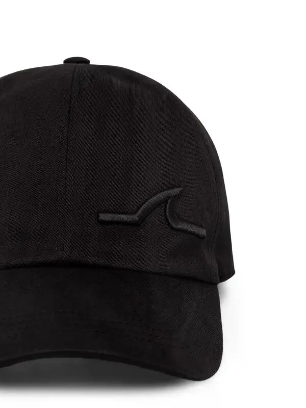 Paul & Shark Embroidered Logo Baseball Cap - Black