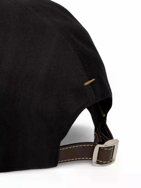 Paul & Shark Embroidered Logo Baseball Cap - Black