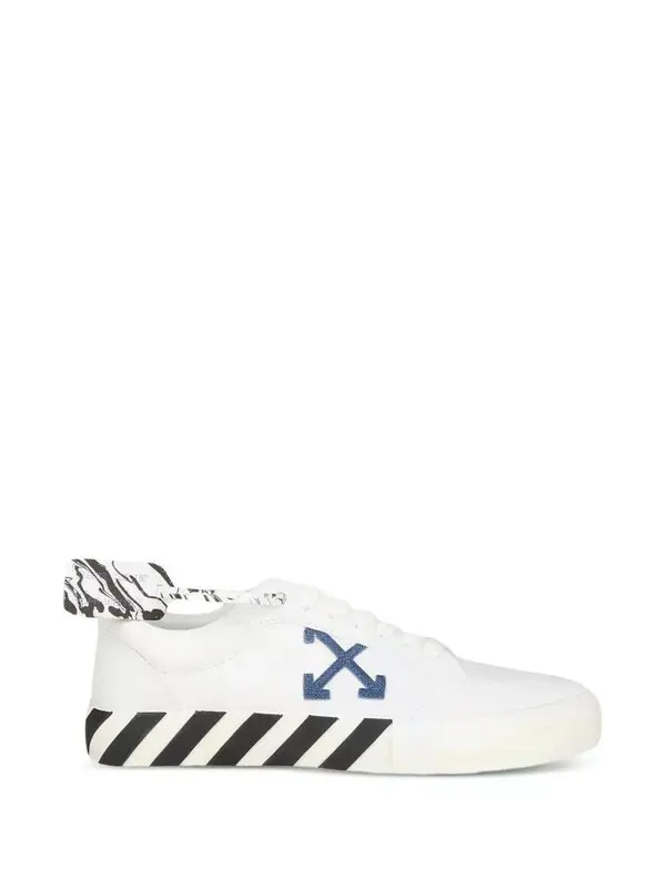 Off-White Vulcanized Canvas Sneakers