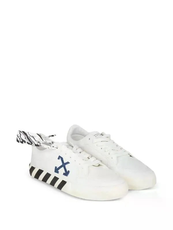 Off-White Vulcanized Canvas Sneakers