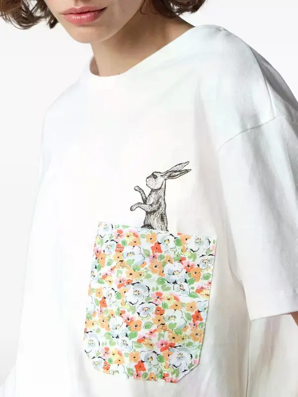 Paul Smith Rabbit Floral Pocket T-shirt