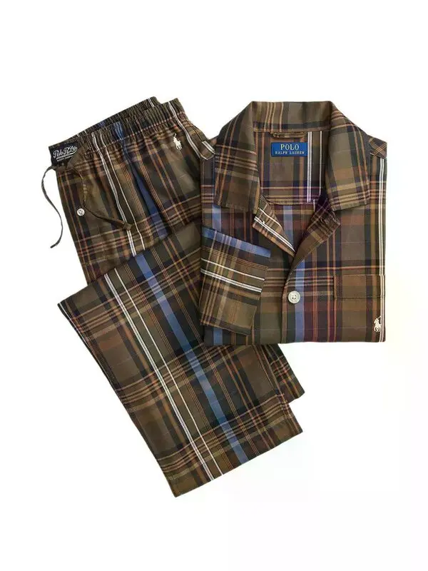 Polo Ralph Lauren Check-print Pajamas