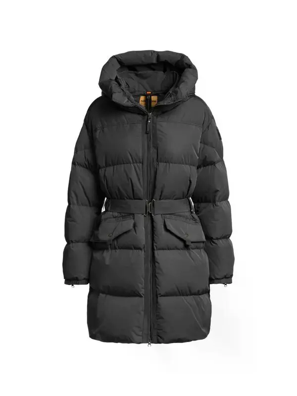 PARAJUMPERS Rosehall Belted Quilted Jacket - Black