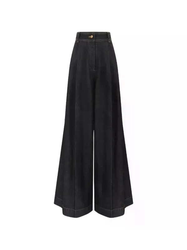 Zimmermann Valiant Wide-leg Jeans - Blue