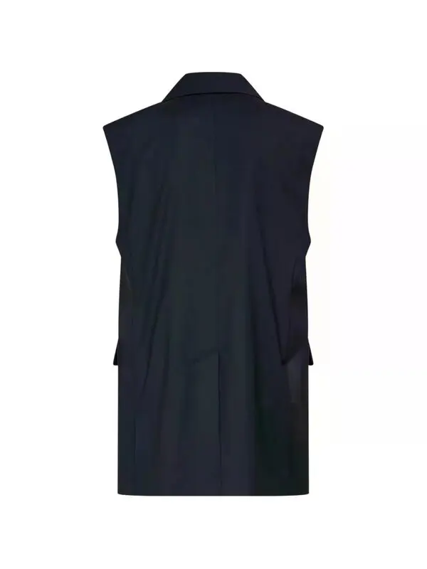 Max Mara Sleeveless Single-breasted Gilet