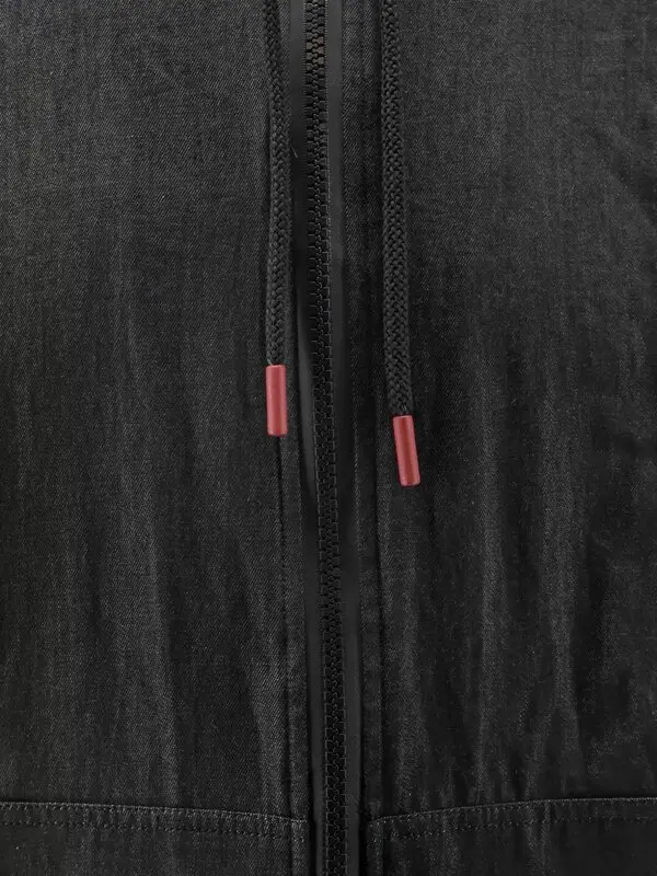 Kiton Zip-up Hooded Jacket