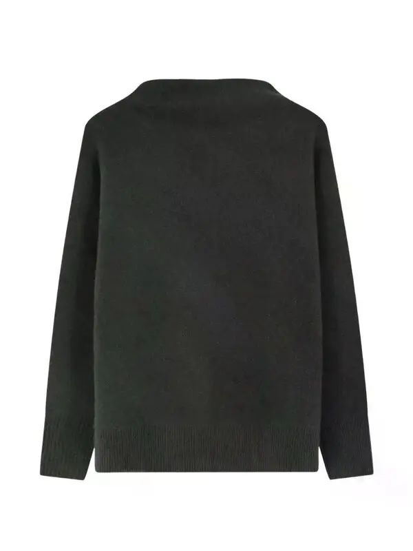 Vince Long-sleeved Sweater With Brushed Texture