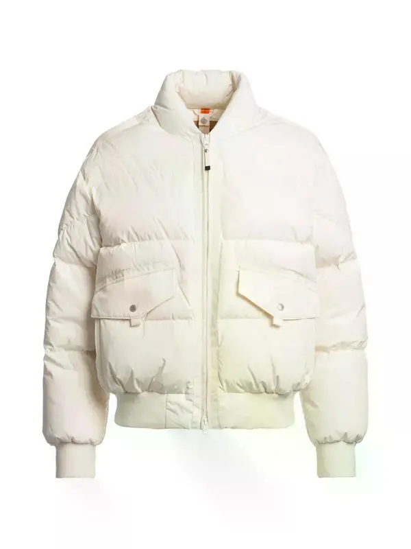 PARAJUMPERS Collynie Padded Bomber Jacket - White