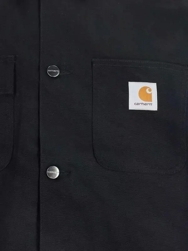 Carhartt Work In Progress Michigan Chore Logo-patch Corduroy-collar Jacket