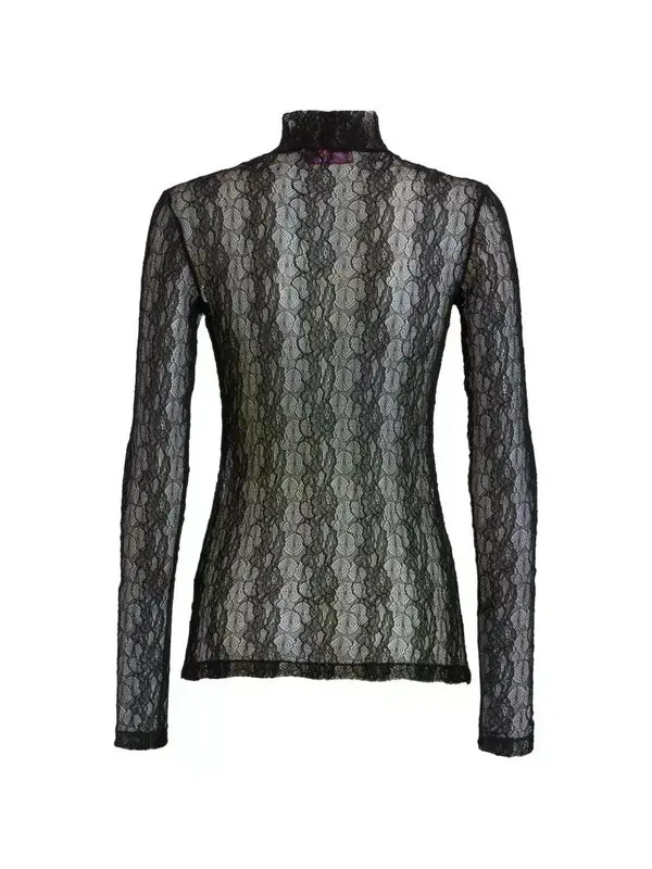 La DoubleJ Lacey Turtleneck Top