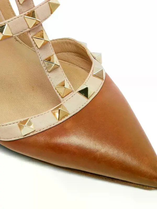 Valentino Garavani Rockstud Pointed-toe Sandals